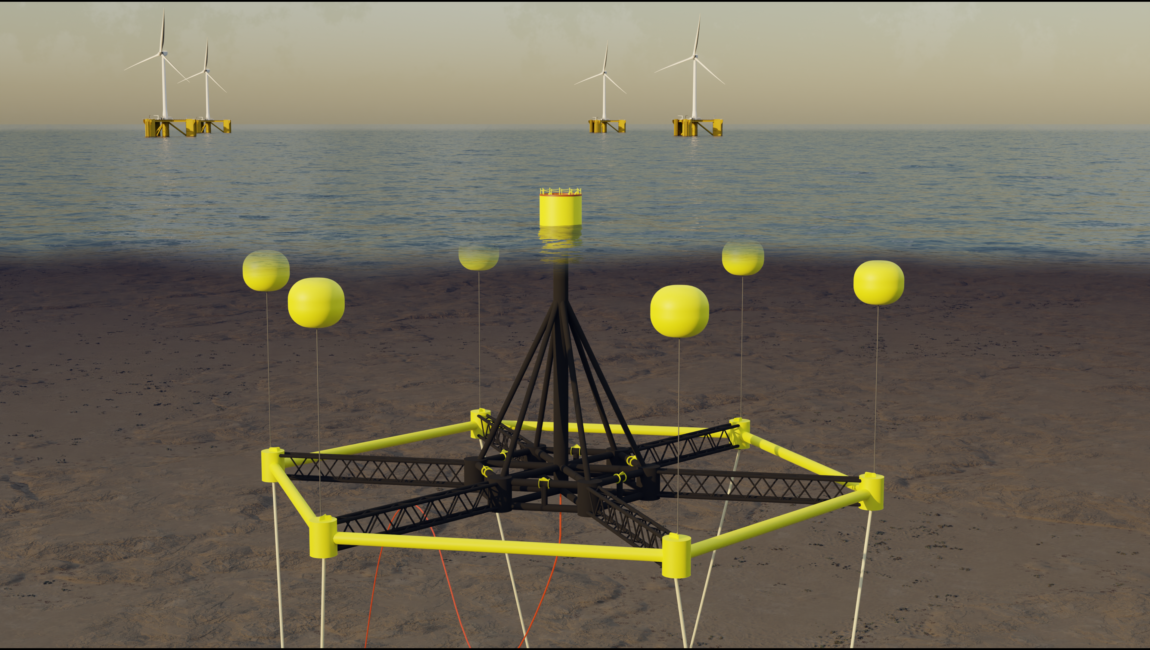 Wave Energy Scotland Unveils Wave Energy Cluster Concept Design | WES